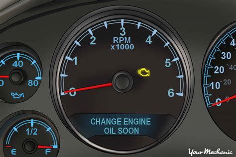 Oil Change Engine Light | Oil Change Light
