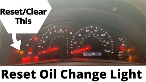 Toyota Oil Change Light | Oil Change Light
